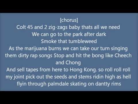 Afroman - colt 45 lyrics high quality