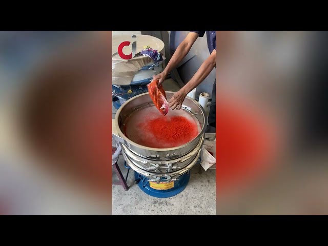 Powder Sieve Machine - Vibro Screen For Plastic Powder Manufacturer ...