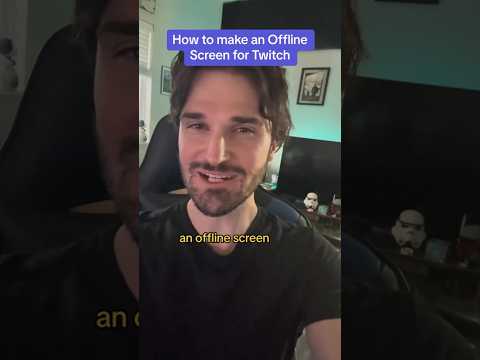 How to make an Offline Banner for Twitch #twitchtips #twitchbanner #streamertips #twitchadvice