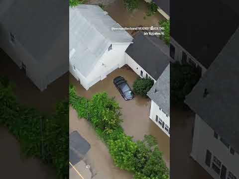 Vermont was drenched with two months worth of rain. More flooding is expected.