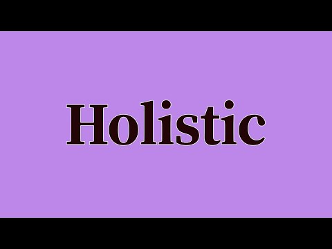 Holistic Pronunciation and Meaning
