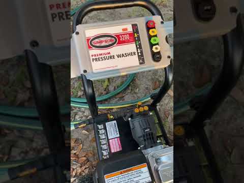 3200 psi pressure washer