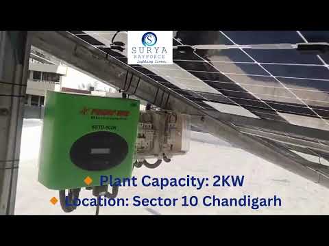 Another 2KW Solar System Installed in Sector 10 Chandigarh