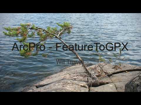 Features to GPX