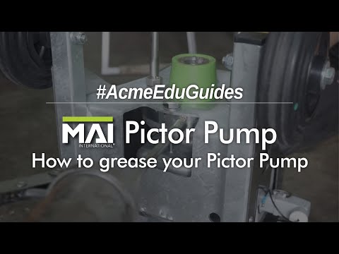 #AcmeEduGuide Acme Equipment Guide - How to Grease Your Pictor Pump