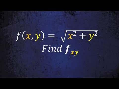 Partial Derivatives Calculus 3