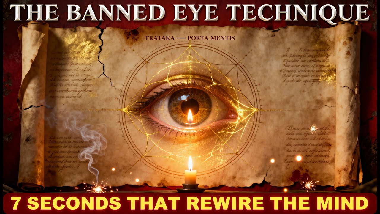 THE BANNED EYE TECHNIQUE -  The 7 Second Gaze That Rewires the Mind