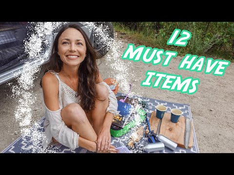 Van Life 101: 12 MUST-HAVE items for MINIMALIST Tiny House life
