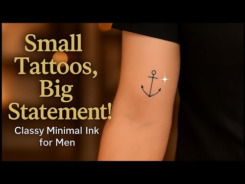 Small Tattoo designs for Men | Minimal Designs That Speak for You ”हर लड़के को पसंद आएंगे ये टैटू