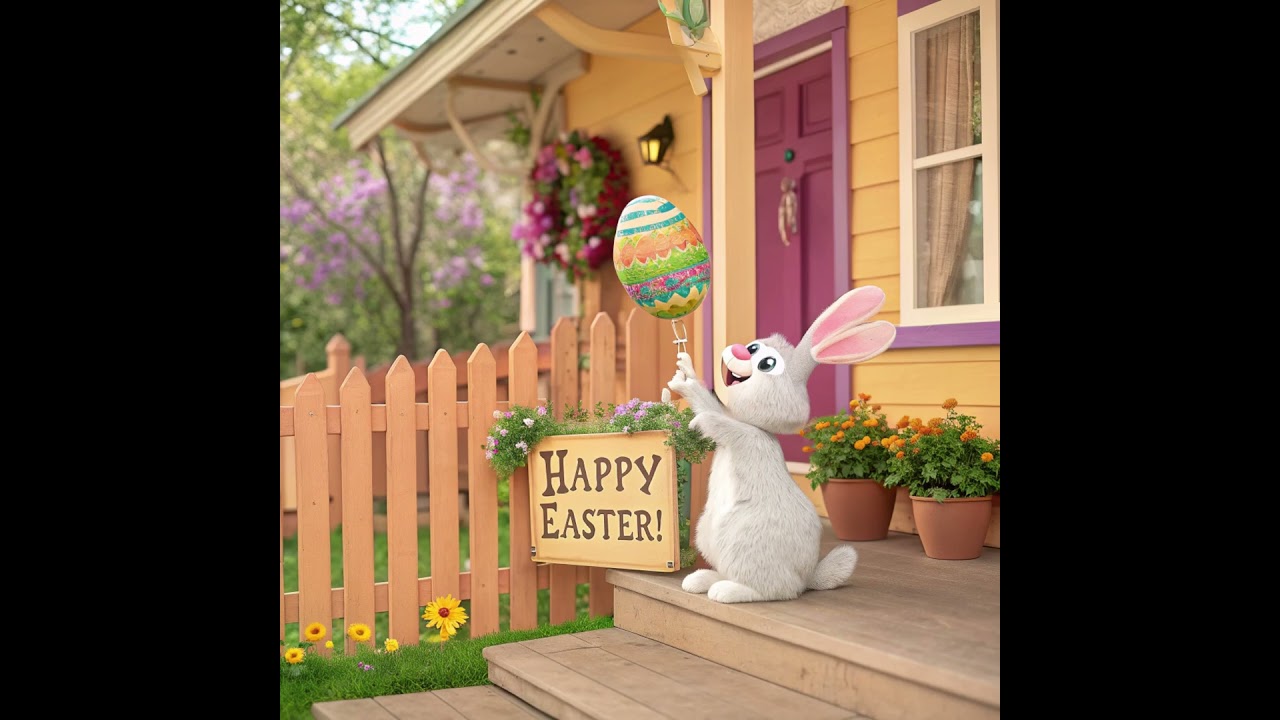 Happy Easter Bunny eCards showcase by Calypso Bay Digital