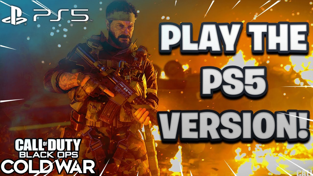 PS5 PLAYERS are playing WRONG on BLACK OPS COLD WAR! (How to run PS5 version of BLACK OPS COLD WAR)