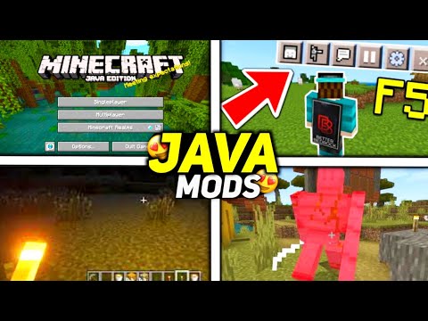 6 Mods to Convert MCPE into JAVA EDITION (1.19+) | Top 5 java mods for mcpe