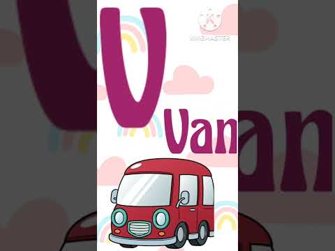 5 words starting from alphabet V| Identify the letter V| Educational videos|