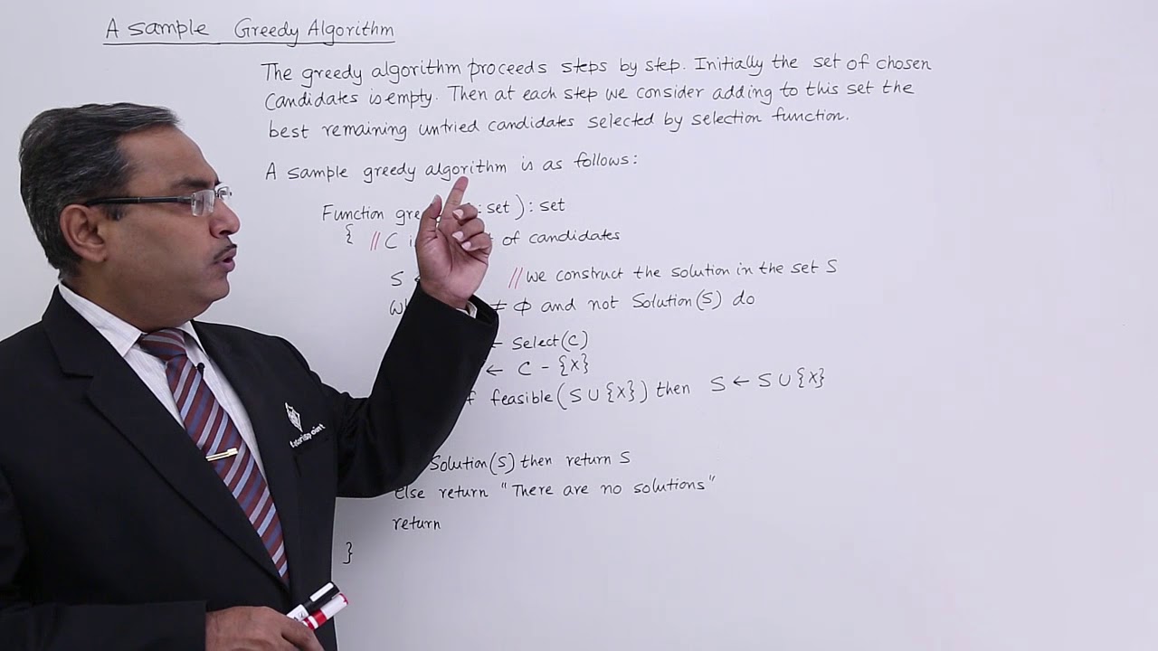 A Sample Greedy Algorithm