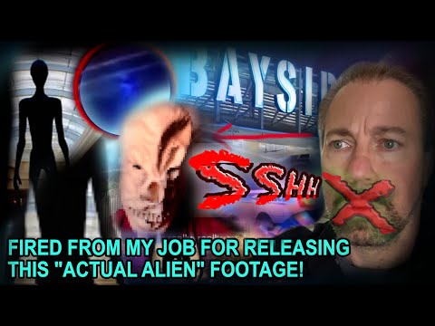 This Newly Released Miami Mall Aliens Footage Cost Me My Job (Bayside Marketplace Alien)