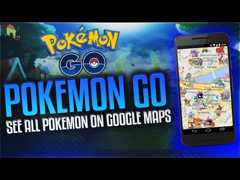 POKEMON GO! SEE EXACT LOCATIONS OF ALL POKEMON FROM GOOGLE MAPS! [PATCHED]