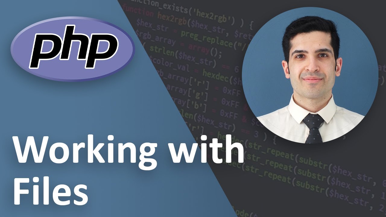Working with Files in PHP - PHP Tutorial Beginner to Advanced
