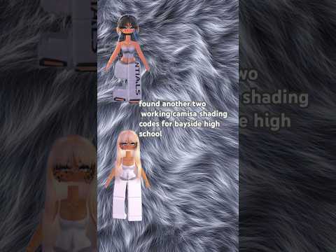another two working camisa shading codes for bayside #roblox #baysideonline #robloxcodes #bayside