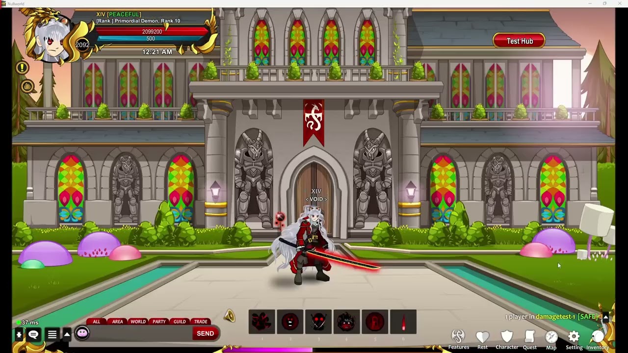Nullworld New LEVEL UP Map Updates (AQW PRIVATE SERVER)