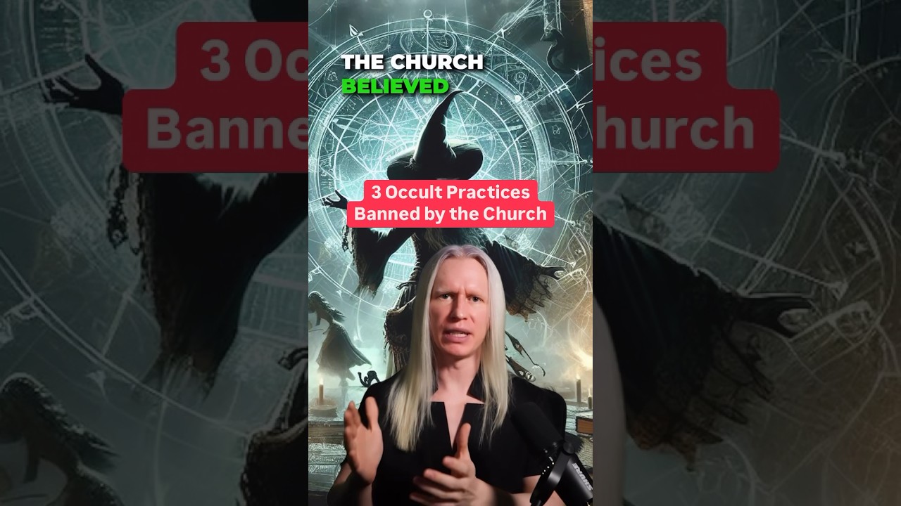 3 OCCULT Practices BANNED by the Church #gnostic #witchcraft #alchemy #mystic #occult #esoteric