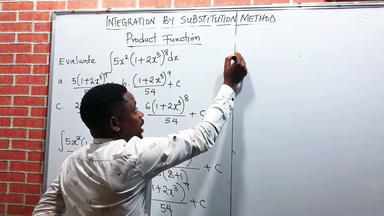 integration by Substitution method | CALCULUS