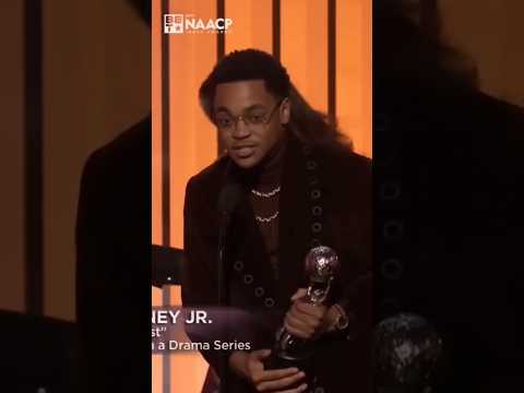 Michael Rainey Jr. wins Award for role in #Power Drama Series created by #50cent