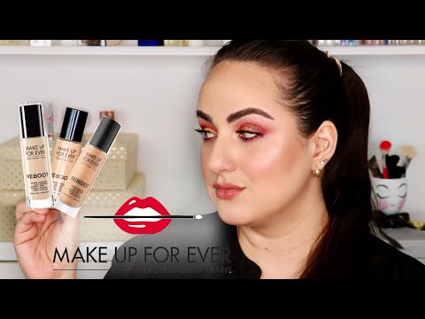Makeup Forever REBOOT Active Care Revitalizing Foundation! Review & 12HR Wear Test |Patty