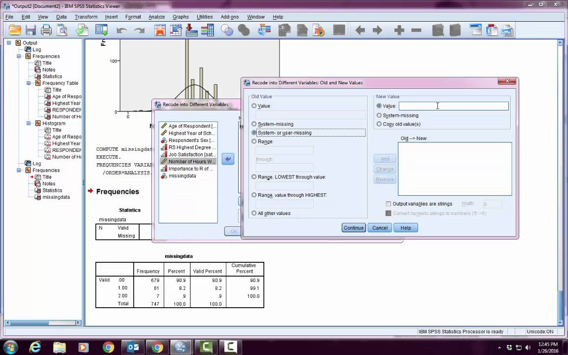 Missing Data SPSS Tutorial