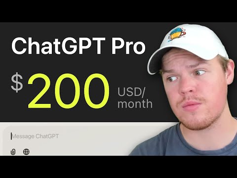Introducing ChatGPT Pro, a $200 Monthly Plan From OpenAI