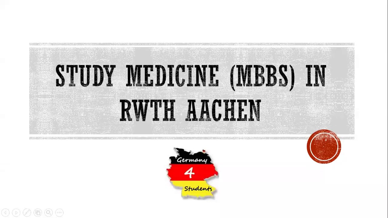 Study Medicine in Germany for FREE | Study Medicine in RWTH Aachen | Application Process & Documents
