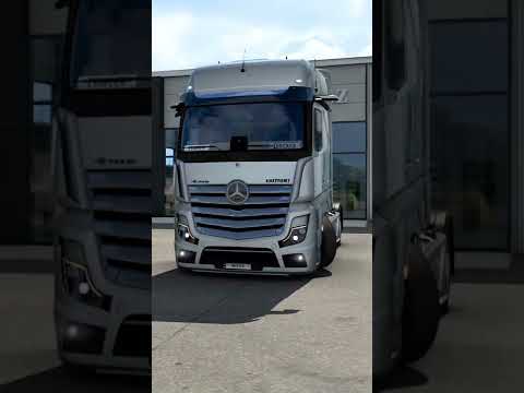 MERCEDES BENZ NEW ACTROS MP5 | ETS2 1.44 MODS #ets2 #ets2mods #shorts