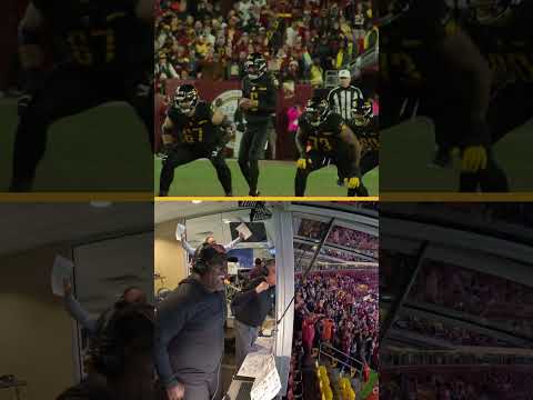 MAYHEM IN WASHINGTON #Commanders #NFL #football #HailMary #win #W #dub #JaydenDaniels #shorts