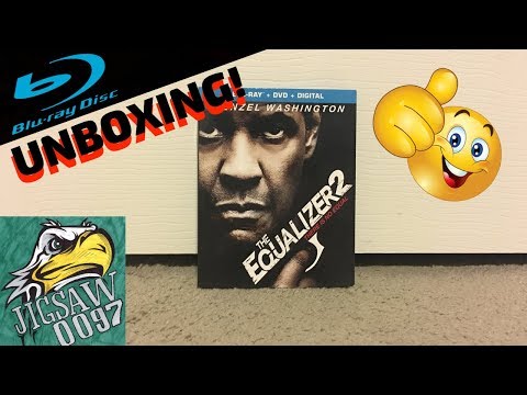 THE EQUALIZER 2 - Blu Ray Unboxing!