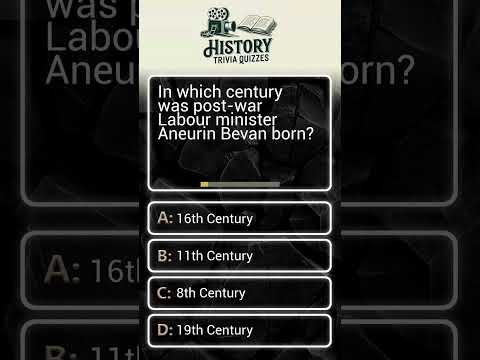 In which century was post-war Labour minister Aneurin Bevan born?