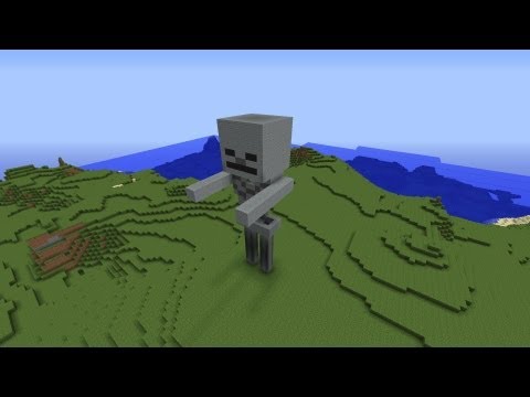 2nd December - Skeleton Statue Minecraft Project