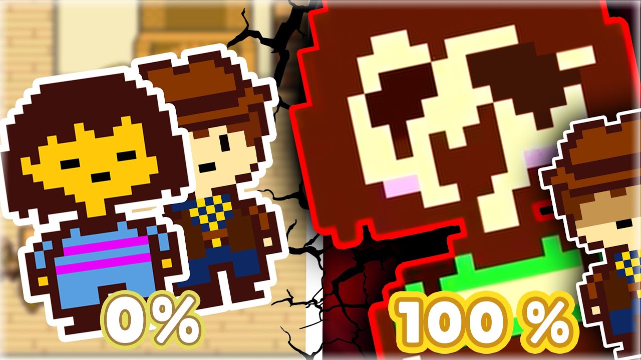 I Played 100% of Undertale Red and Yellow Genocide