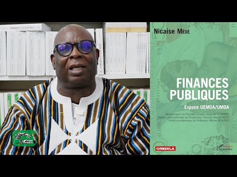 FINANCES PUBLIQUES Espace UEMOA:UMOA - Pr Nicaise MÉDÉ