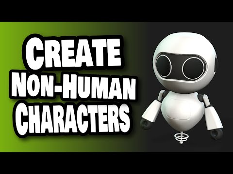 Creating Non-Human Characters for Iclone