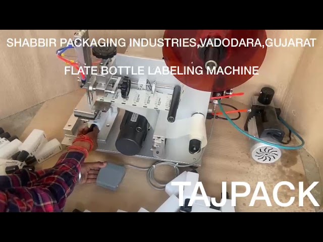 Labeling Machine - Semi Automatic Flat Labeling Machine Manufacturer from Vadodara