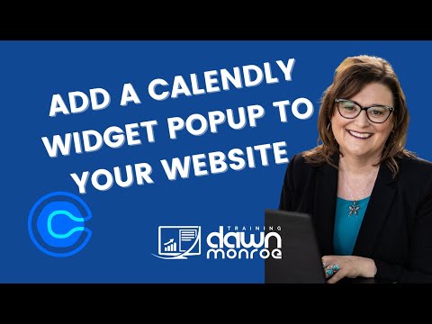 Add Calendly Popup Widget Code to a Website