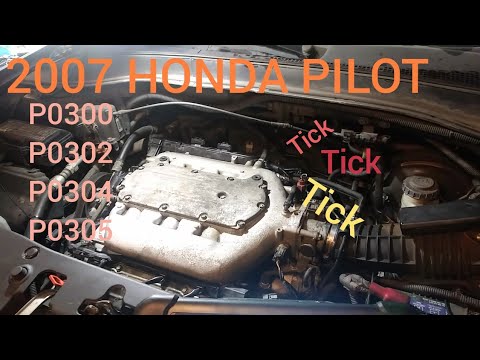 2007 Honda Pilot p0300 p0305