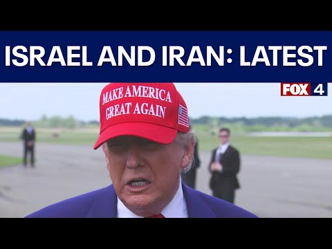 President Trump says Israel doing 'well in terms of war'