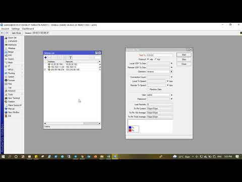 How to test speed internet on Mikrotik Router 2021