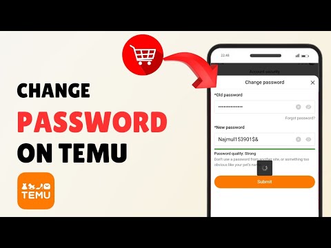 How to Change Password on Temu App?