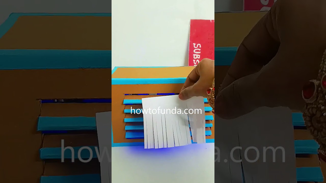 air cooler working model - science project - shorts - diy - howtofunda