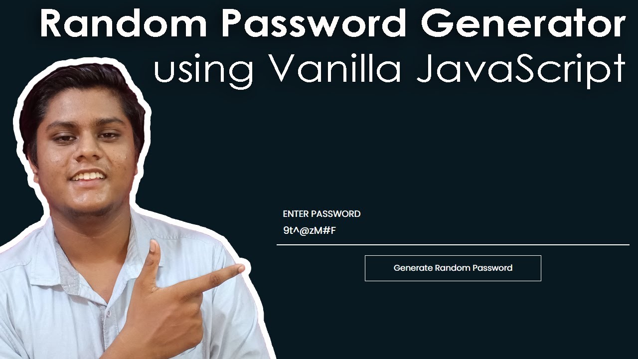 Creating a Random Password Generator using Vanilla JavaScript. Complete tutorial | Code Grind
