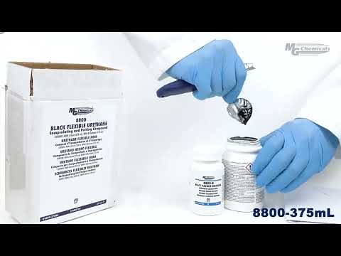 MG Chemicals - 8800-375ML - Black Flexible Urethane Potting Compound - RS