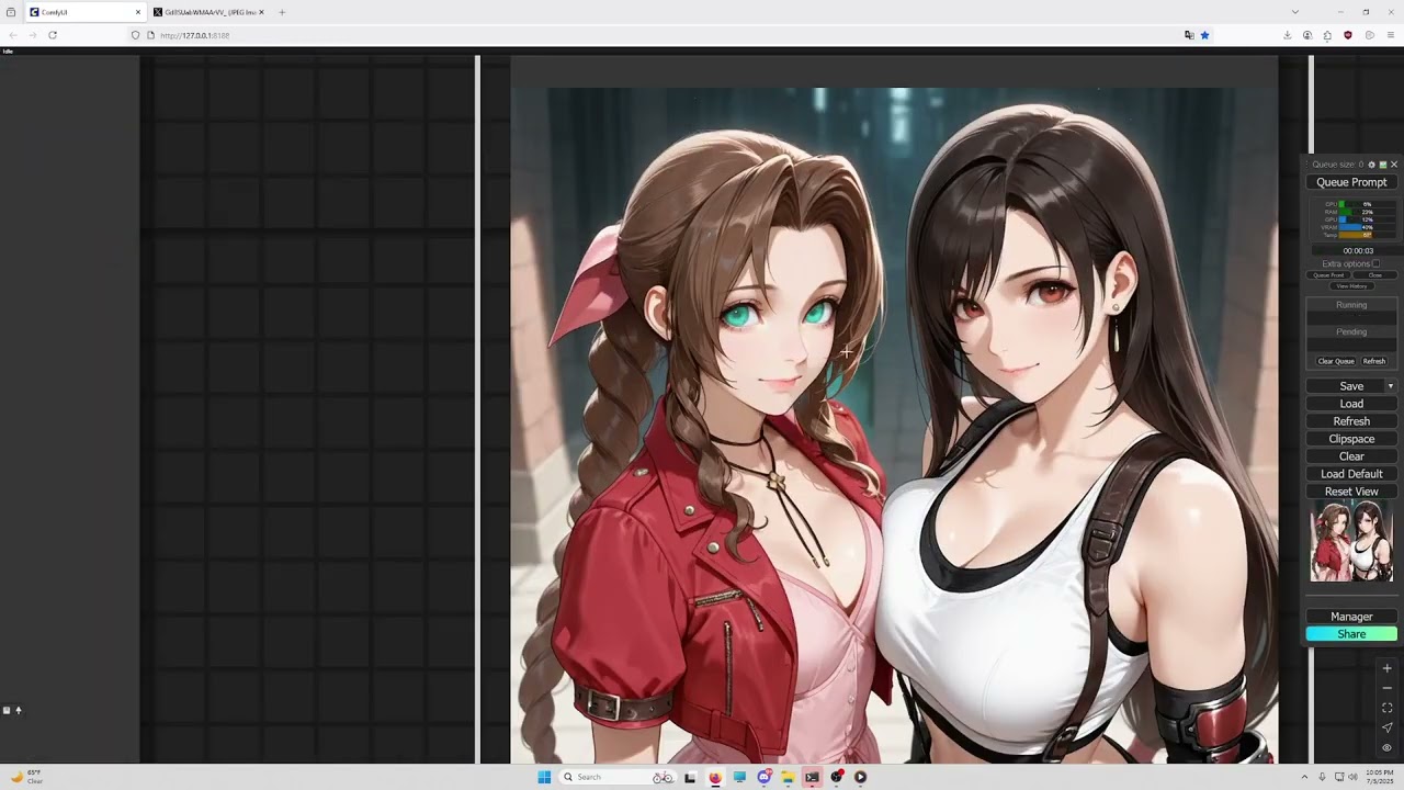 ComfyUI Tutorial, SEGS Picker: How to prompt for each individual face