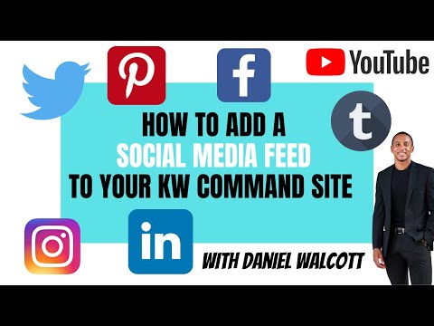 How to Create a Social Media Feed on your KW Command Site