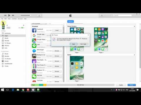 install app and updating iphone firmware [itunes]